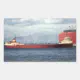 The Legendary S.S. Edmund Fitzgerald Rectangular Sticker | Zazzle