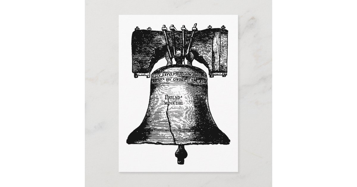 The Liberty Bell Postcard | Zazzle