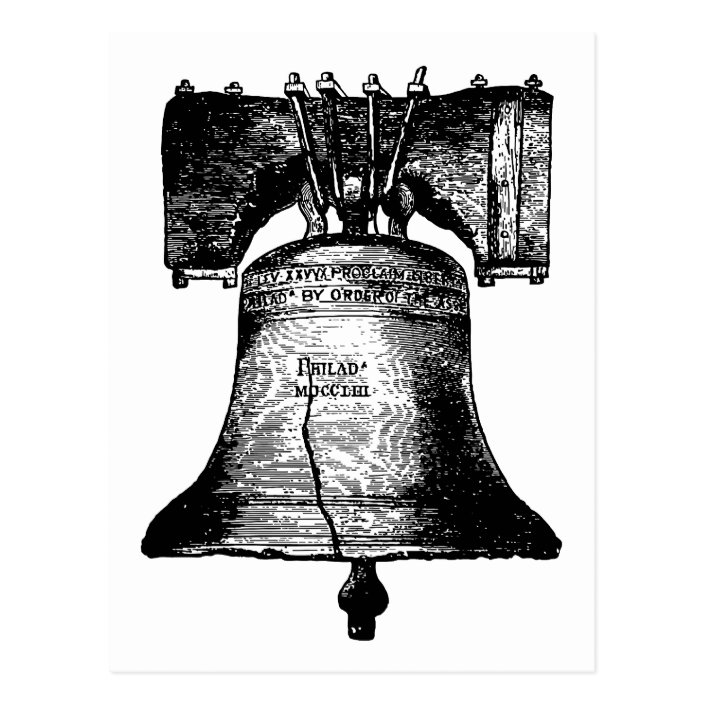 The Liberty Bell Postcard | Zazzle.com