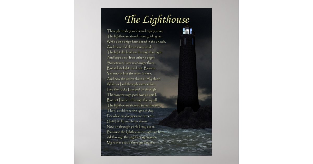 The Lighthouse Poster | Zazzle