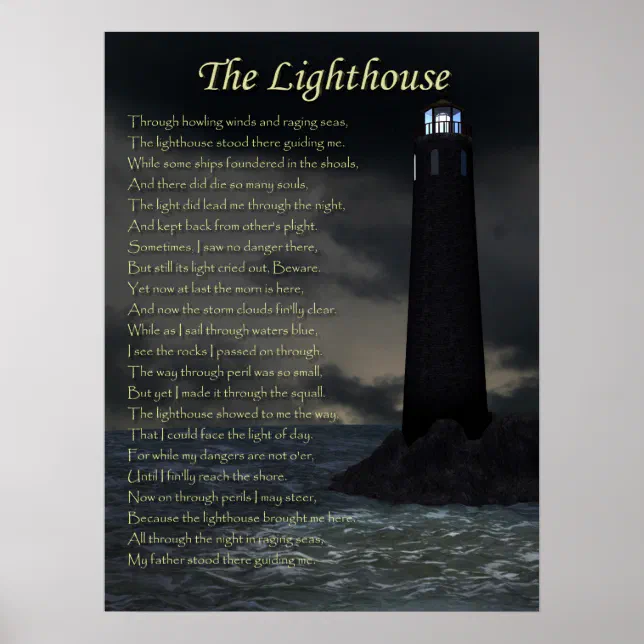 The Lighthouse Poster | Zazzle