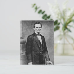 The Lincoln Cooper Union Portrait ~ 1860 Postcard | Zazzle