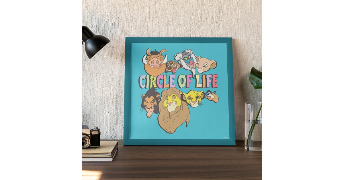 The Lion King | Circle of Life Poster | Zazzle