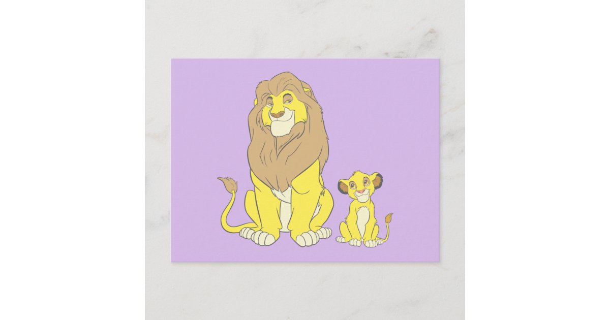 The Lion King | Mighty Kings Postcard | Zazzle
