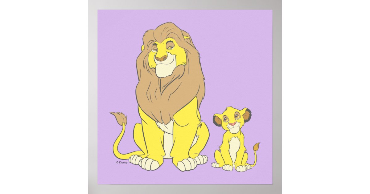The Lion King | Mighty Kings Poster | Zazzle