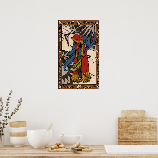 The Little Dreamer - Gypsy Fortune Teller Poster | Zazzle