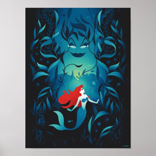 The Little Mermaid Ariel & Ursula Poster | Zazzle
