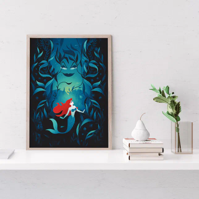 The Little Mermaid Ariel & Ursula Poster | Zazzle