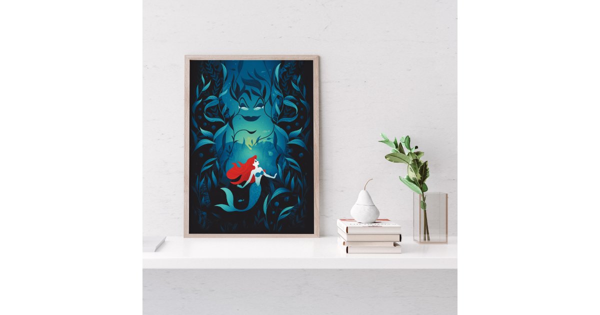 The Little Mermaid Ariel & Ursula Poster | Zazzle