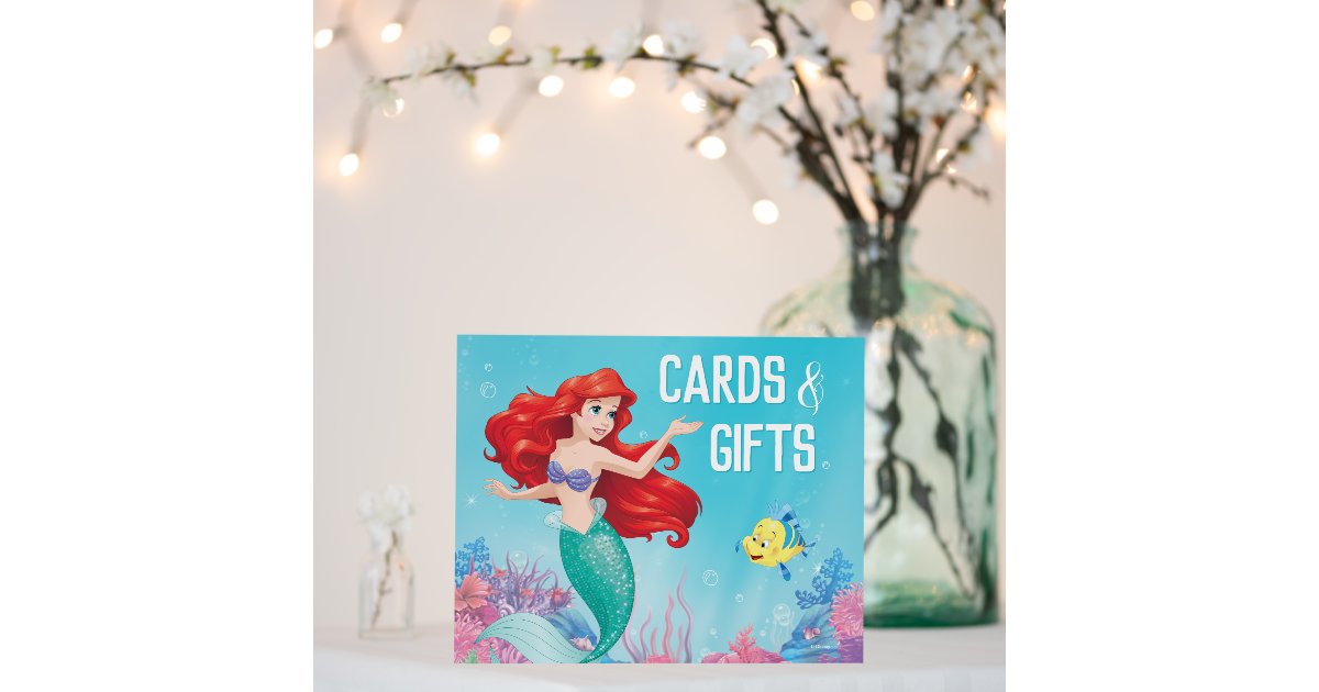 The Little Mermaid | Cards & Gifts Baby Shower Foam Board | Zazzle