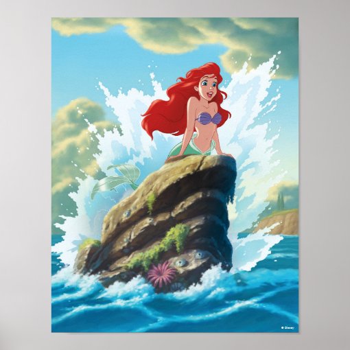 The Little Mermaid Princess Ariel Poster | Zazzle