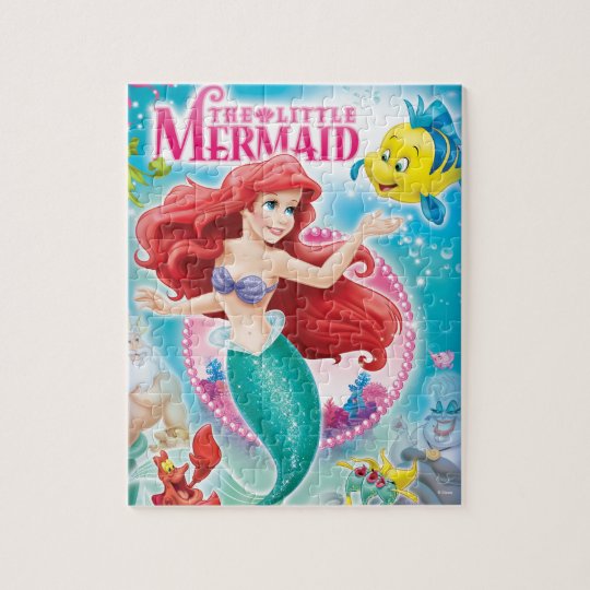 The Little Mermaid Theatrical Collage Jigsaw Puzzle | Zazzle.com
