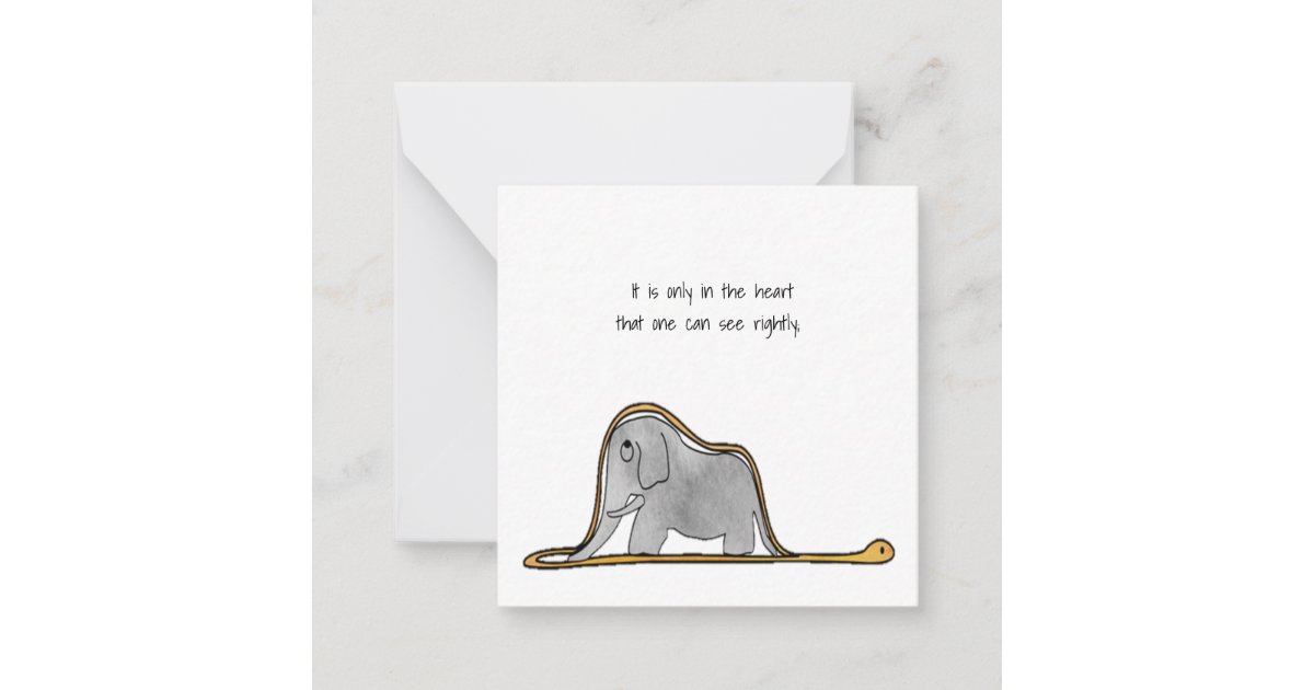 The Little Prince Note Card | Zazzle