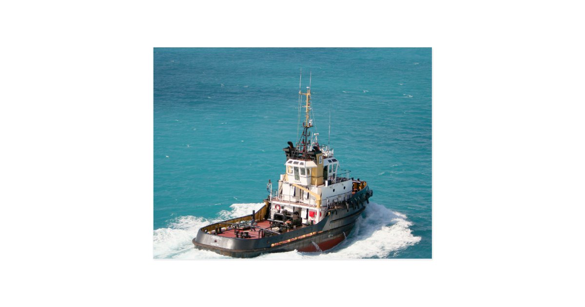 The Little Tug That Could postcard | Zazzle.com