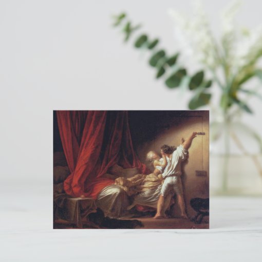 The Lock, By Fragonard Jean-Honoré (Best Quality) Postcard | Zazzle