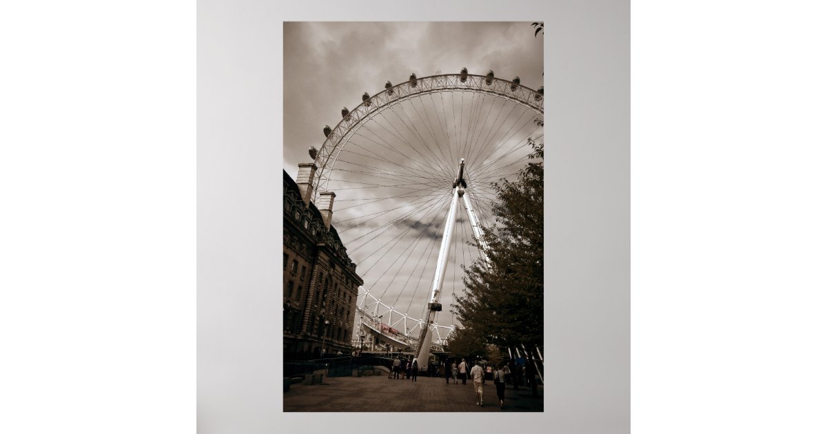 The London Eye Poster | Zazzle