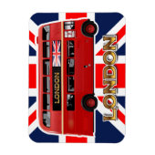 The London Red Bus Magnet | Zazzle