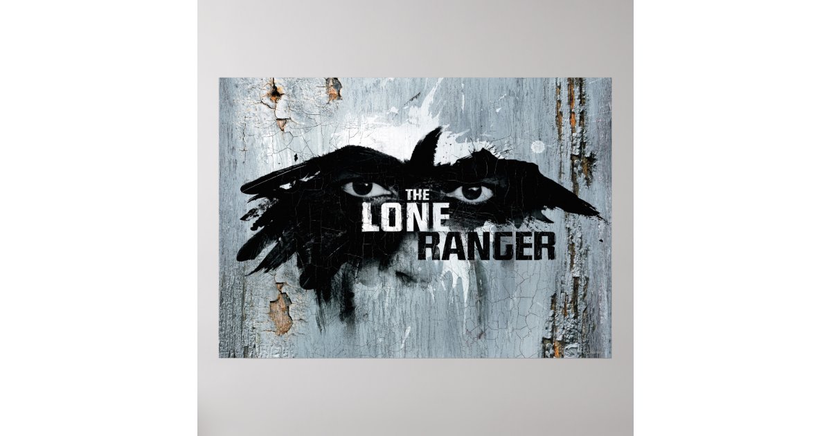 The Lone Ranger Logo with Mask 2 Poster | Zazzle