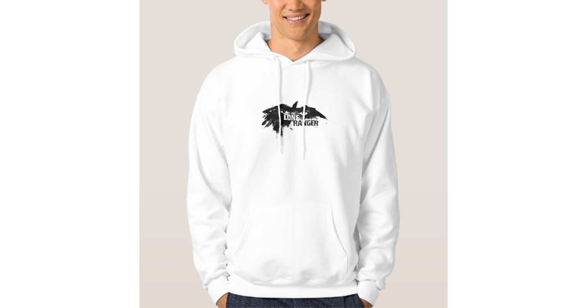 The Lone Ranger Logo with Mask Hoodie | Zazzle