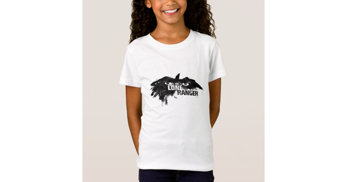 The Lone Ranger Logo with Mask T-Shirt | Zazzle