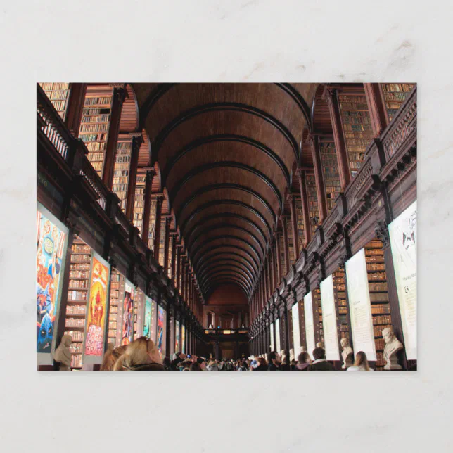the long hall postcard | Zazzle