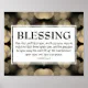 THE LORD BLESS YOU Numbers 6:24-26 BLESSING Poster | Zazzle