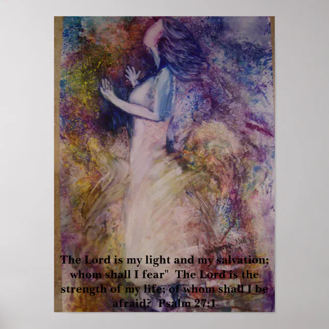 "The Lord Is My Light" Poster | Zazzle