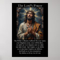 The Lord's Prayer Gethsemane Tomb Clasped Hands Poster | Zazzle