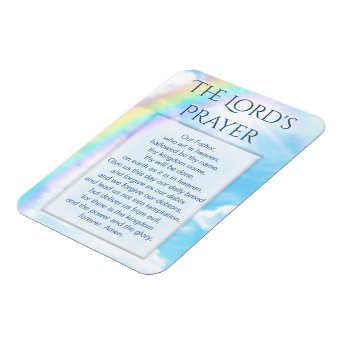 The Lord's Prayer Magnet | Zazzle