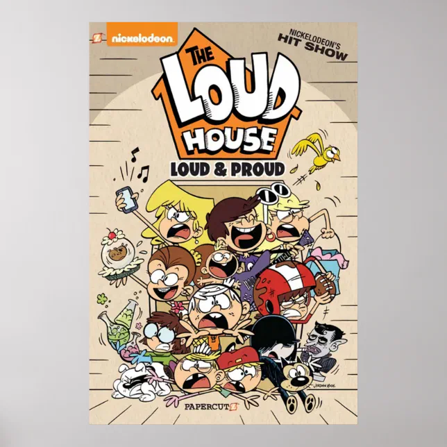 The Loud House Loud Proud Poster | Zazzle