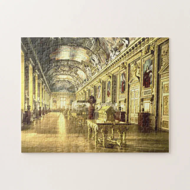 The Louvre Art Gallery Louvre Paris France Jigsaw Puzzle | Zazzle
