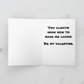 The Macaque Monkey Valentine Card | Zazzle