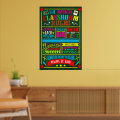 The Magical Classroom Rules Poster | Zazzle