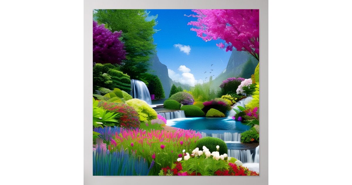 The Magnificent Beauty of Nature Poster | Zazzle