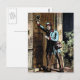 "The Mailman" Vintage Illustration Postcard | Zazzle