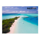 Maldives island romantic holiday postcard | Zazzle.com