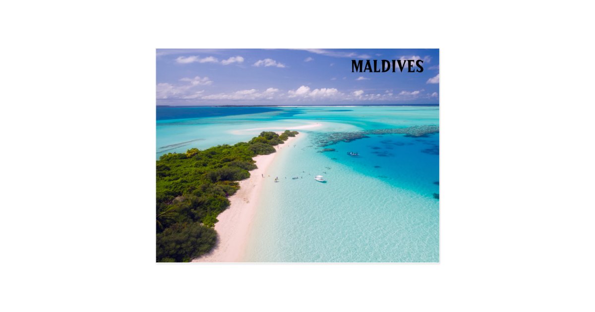 The Maldives Post Card | Zazzle.com