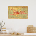 The Man of Commerce Map of United States (1889) Poster | Zazzle