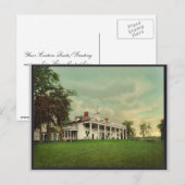 The Mansion, Mount Vernon rare Photochrom Postcard | Zazzle