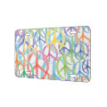 The Many Colors of Peace Signs License Plate | Zazzle