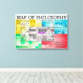 The Map of Philosophy Canvas Print | Zazzle