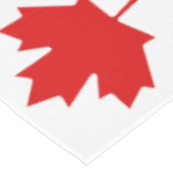 The Maple Leaf flag of Canada Tablecloth | Zazzle