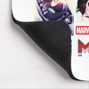 The Marvels Tri-Color Panel Logo Badge Mouse Pad | Zazzle