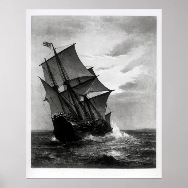 The Mayflower Poster | Zazzle