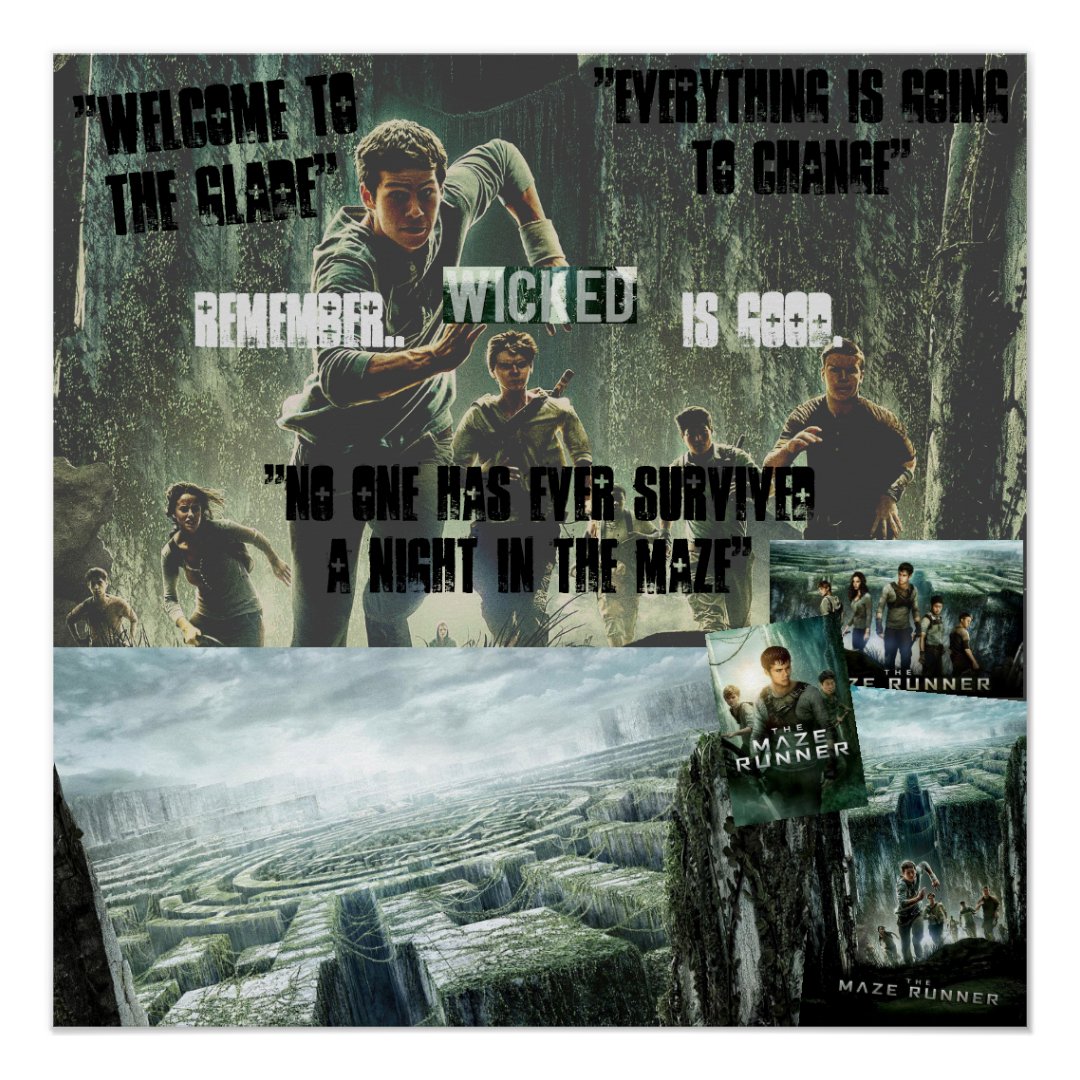 THE MAZE RUNNER POSTER | Zazzle