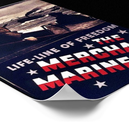 The Merchant Marine Poster | Zazzle