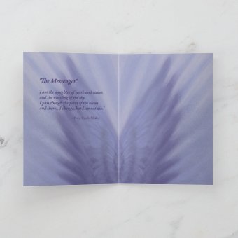 The Messenger Card | Zazzle