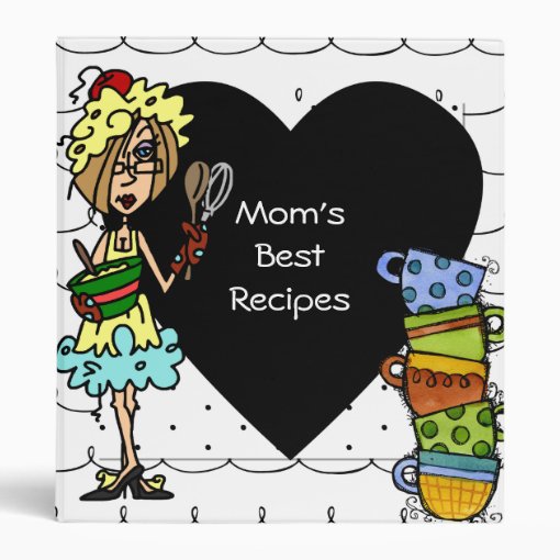 The Messy Cook Recipe Binder | Zazzle