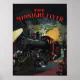 The Midnight Flyer Train Poster/Print Poster | Zazzle