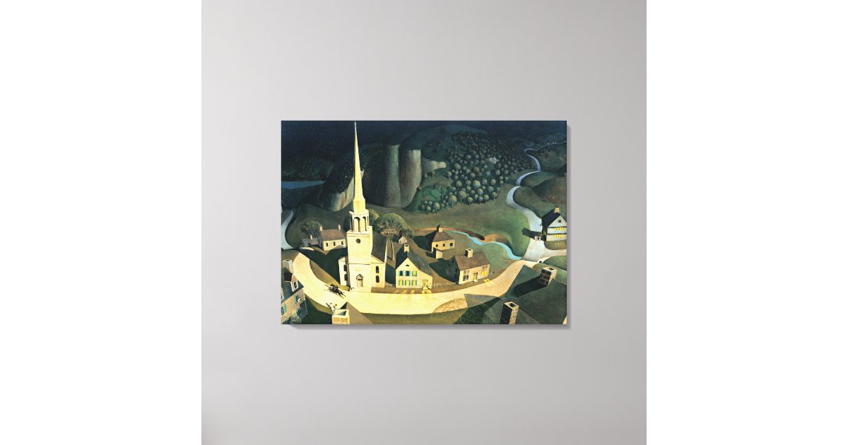 The Midnight Ride of Paul Revere Canvas Print | Zazzle